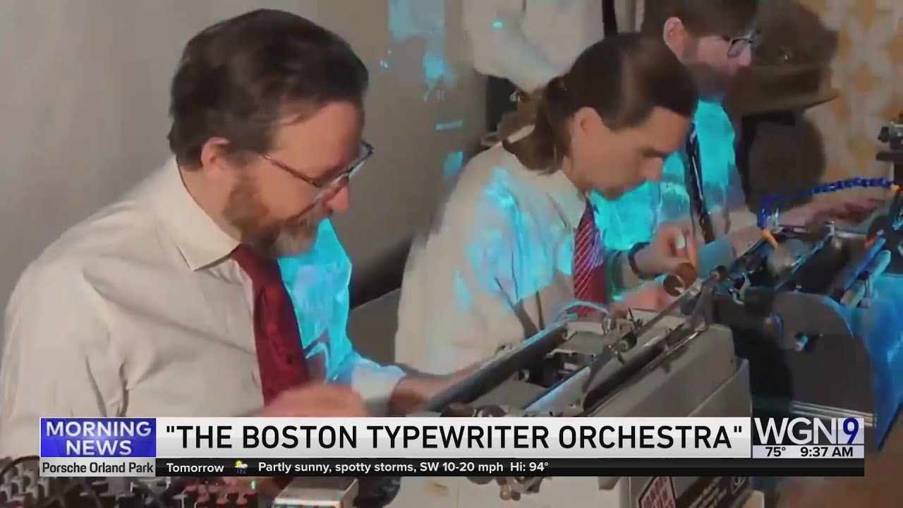 The Boston Typewriter Orchestra - YouTube