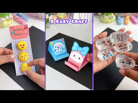 11 Easy craft ideas / miniature craft / how to make / DIY school project. / Helena's Craft