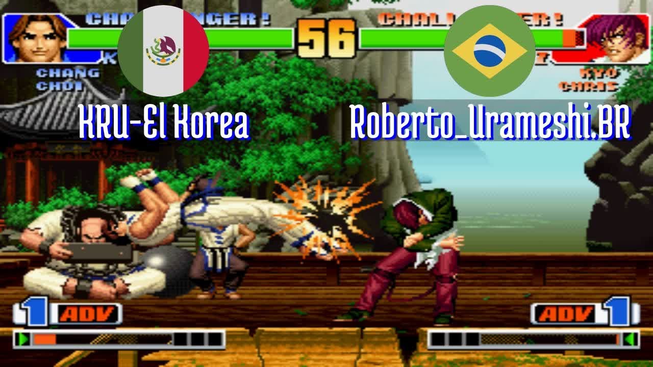 FT5 @kof98: KRU-El Korea (MX) vs Roberto_Urameshi.BR (BR) [King of ...