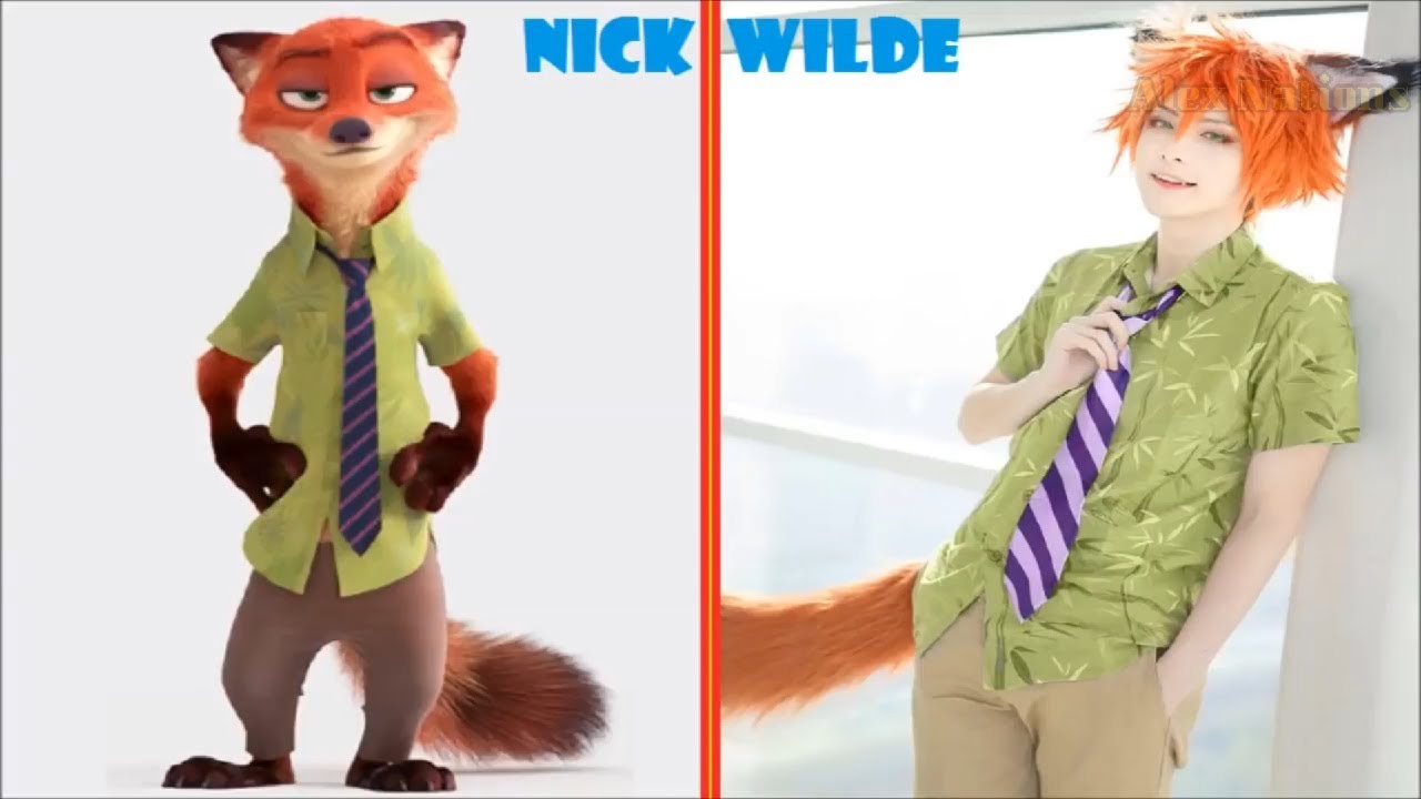 Zootopia Characters in real life - YouTube