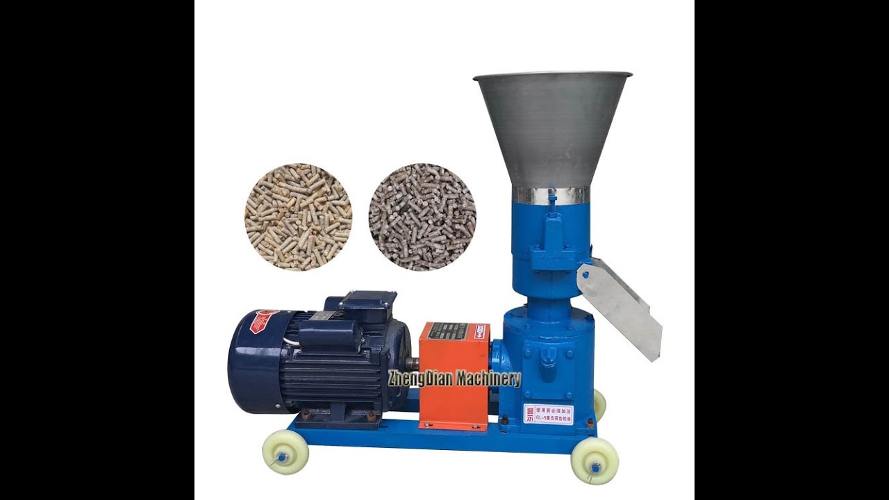Animal feed pallet making machine #Feedpelletmachine - YouTube