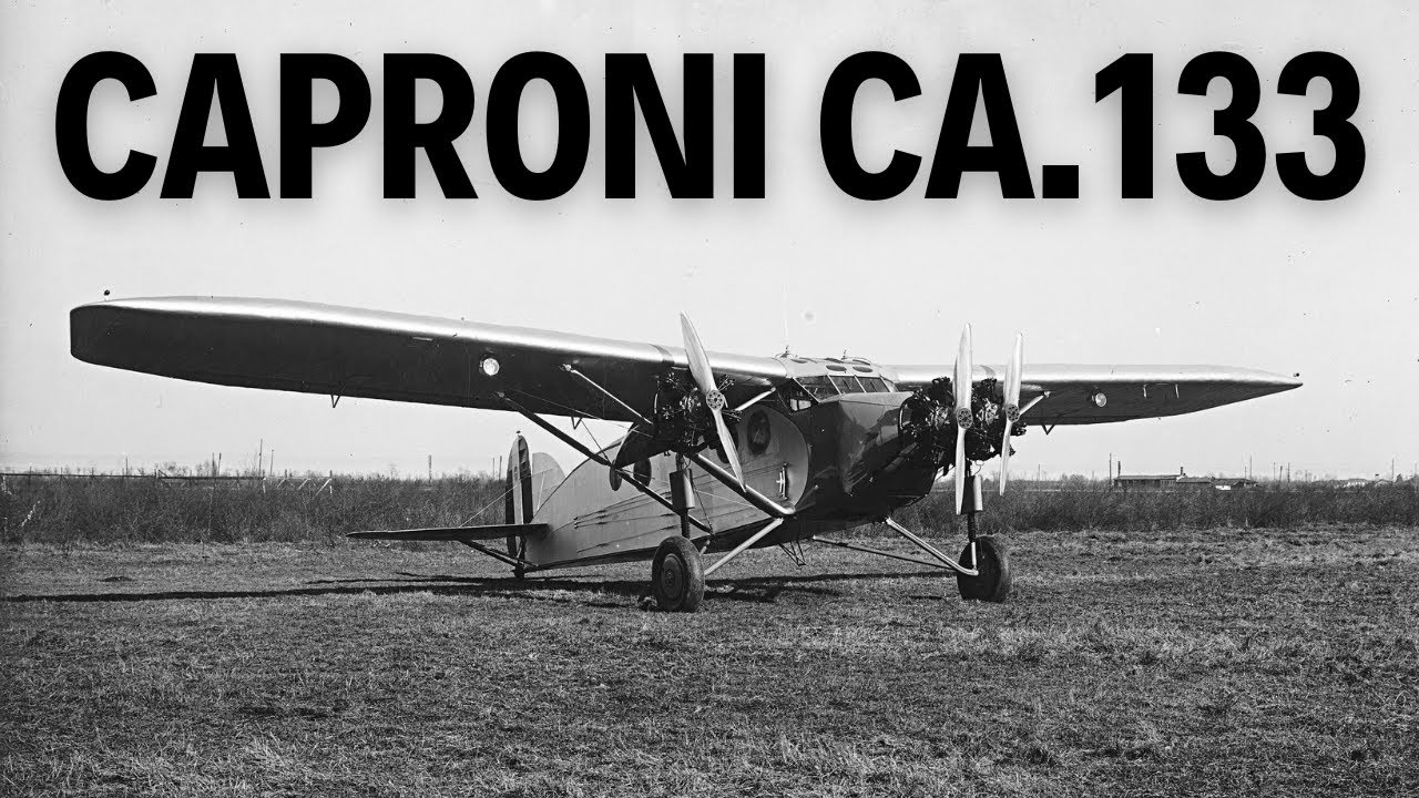 Caproni Ca.133: Italy’s Multipurpose War Workhorse - YouTube