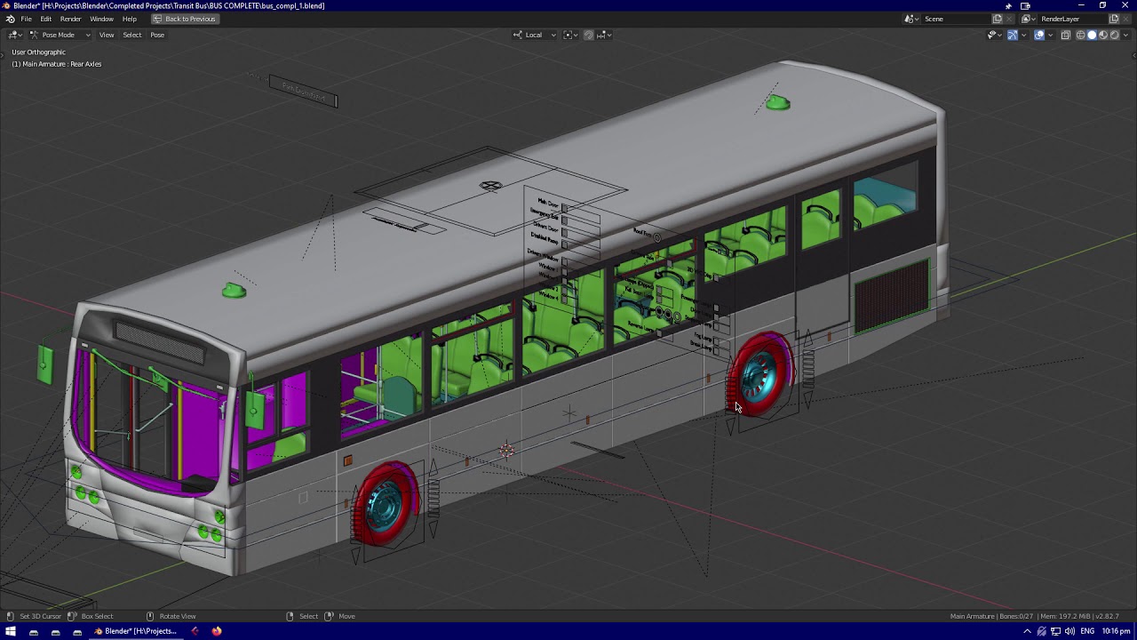 Transit Bus (Demo and Timelapse) - YouTube