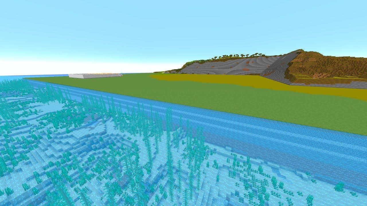 Minecraft - making the world flat 316 - YouTube