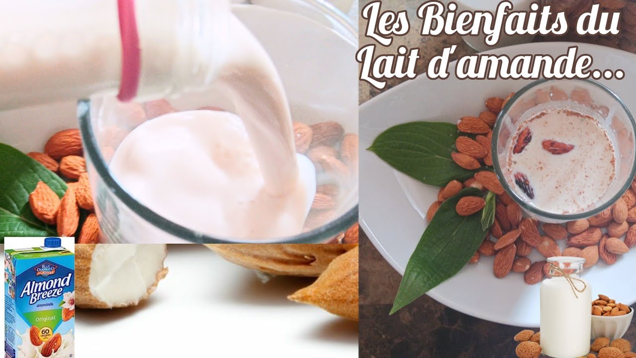 Les BIENFAITS du lait d'amande douce🥛🌱 ️ - YouTube