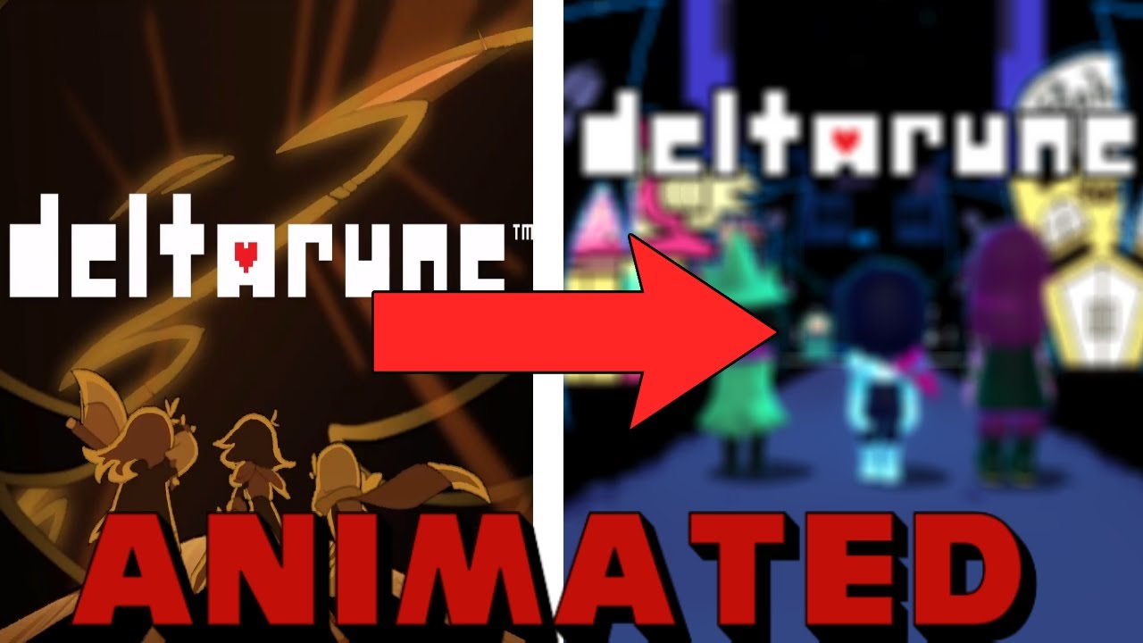I ANIMATED the Deltarune Trailer! - YouTube
