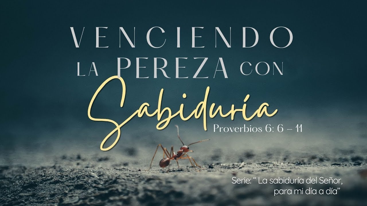 Venciendo la Pereza con Sabiduría - Proverbios 6:6-11 - YouTube