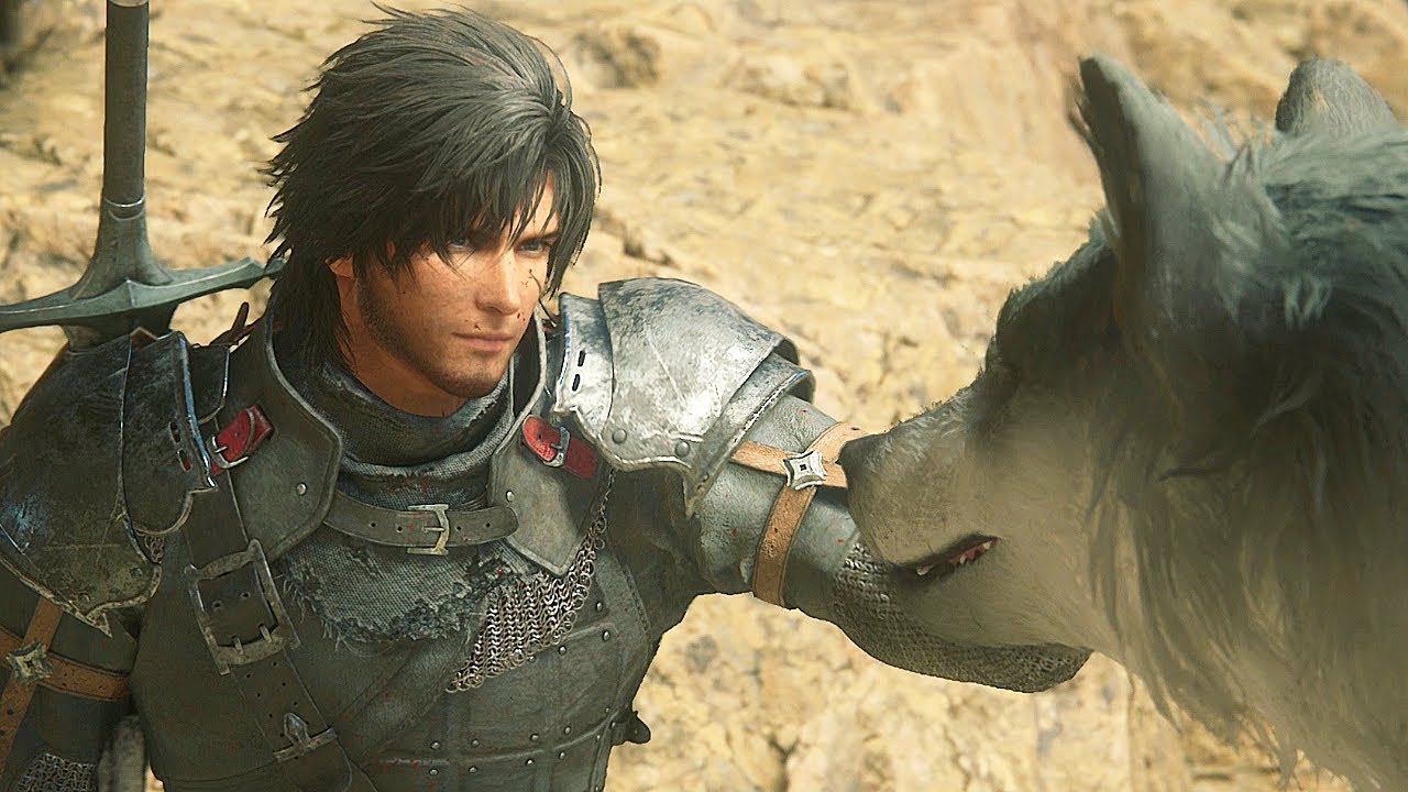 FINAL FANTASY 16 Clive Reunite With Jill & Torgal Scene 4K - YouTube