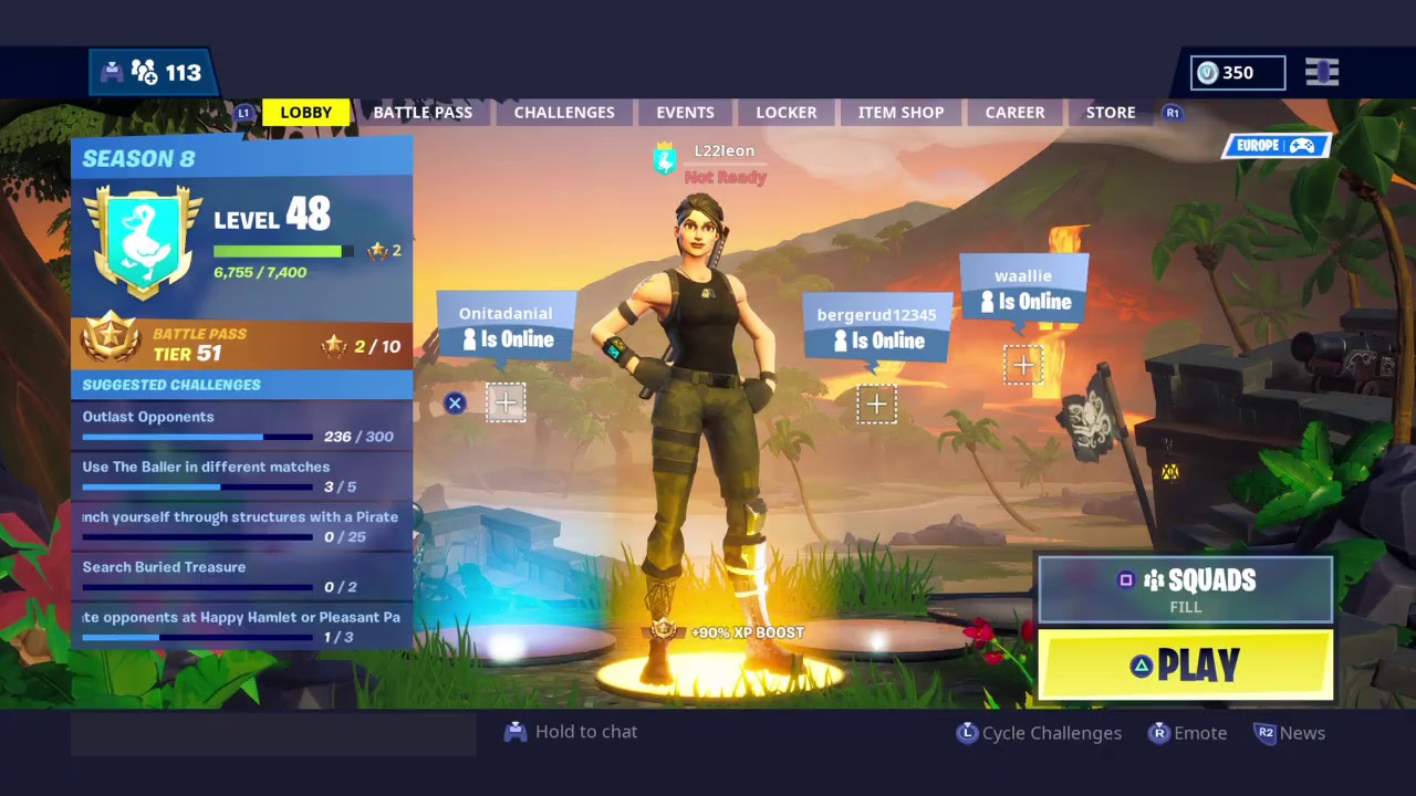 Sweden fortnite Live - YouTube