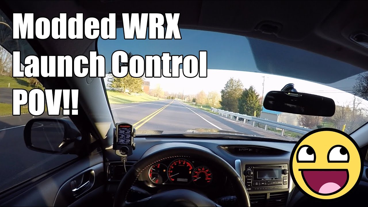 WRX Launch Control POV - YouTube