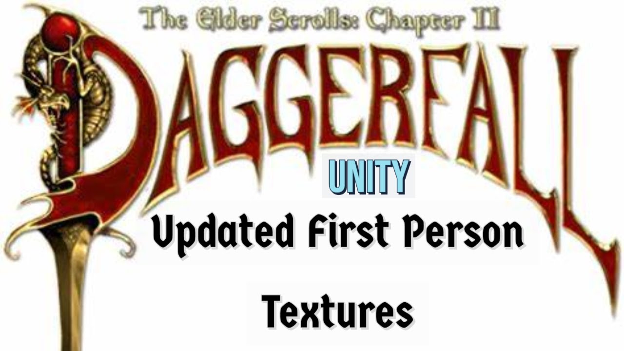 Daggerfall Unity with Updated First Person Weapons Textures - YouTube