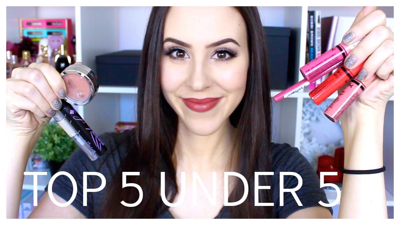 Top 5 Under 5 $ Makeup Products - Affordable Drugstore (part 2) - YouTube