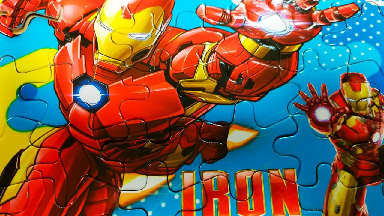 Bermain Puzzle Iron Man Avengers - Permainan anak-anak yang seru dan ...
