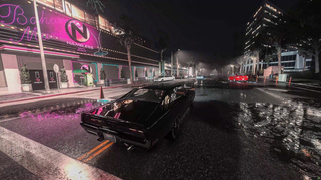 GTA 5 Dark Weather & Reflections Mod w/ Custom Reshade Preset 4K ...