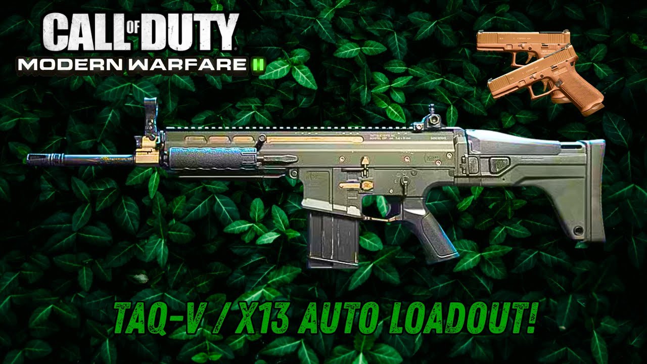 Wiping Out LOBBIES With This TAQ-V X X13 AUTO LOADOUT! - | Call Of Duty ...