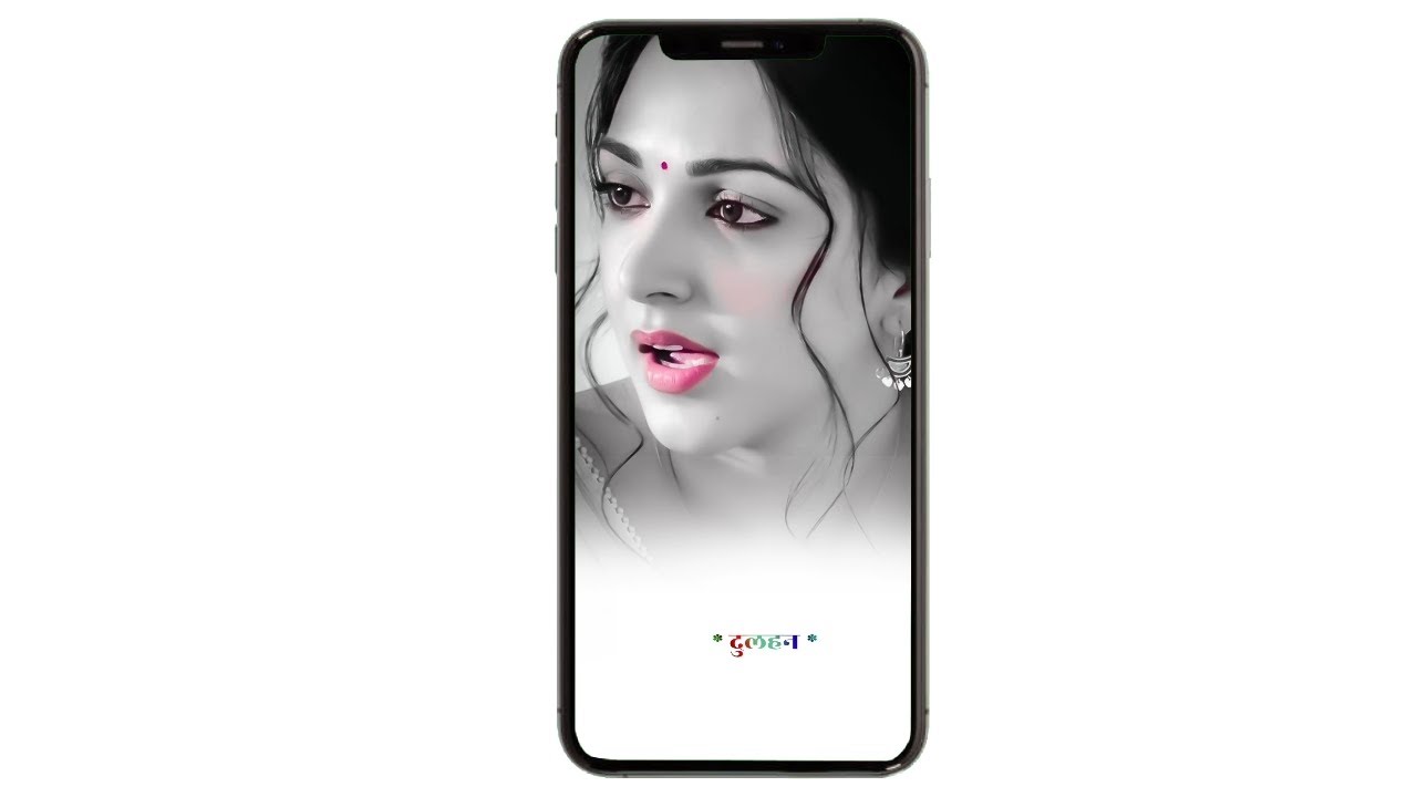 How to Make White Screen Lyrics Video Editing in Kinemaster | Techno ...