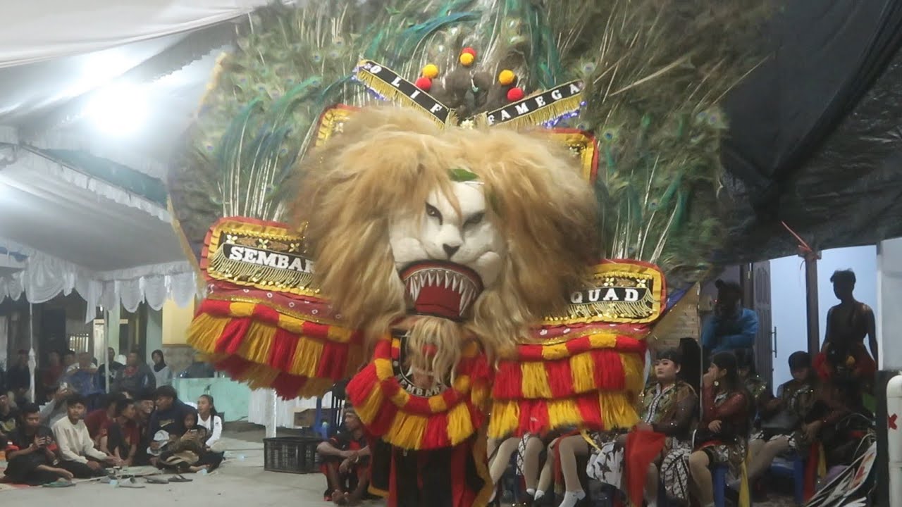 BARONGAN REOG PONOROGO TERBESAR BERKEPALA PUTIH GEGERKAN DESA NAILAN ...