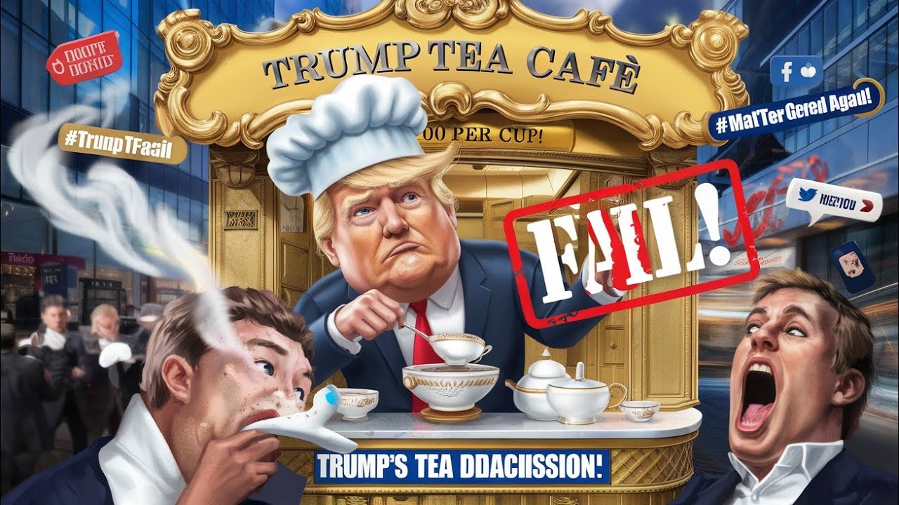 Trump's Tea Fail Reactions: The Most Hilarious Comebacks - YouTube
