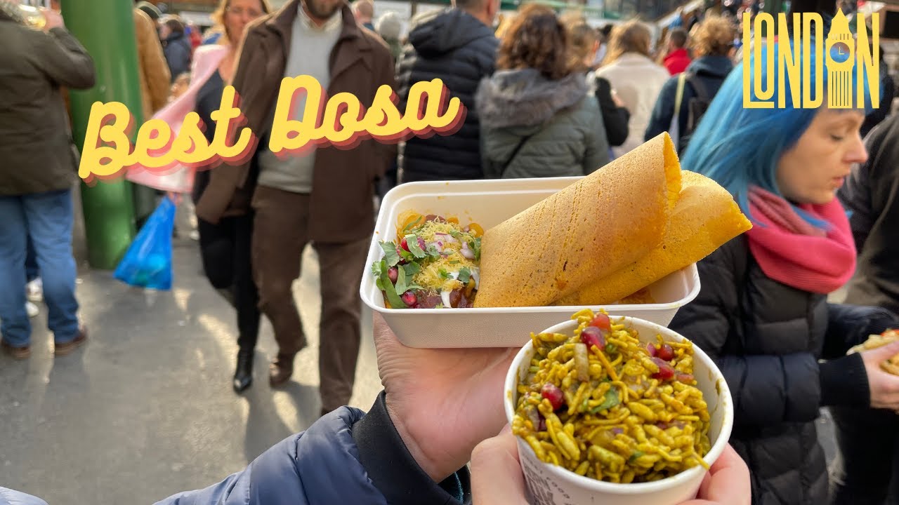 I tried the MOST UNIQUE DOSA in London and it was mind-blowing - YouTube