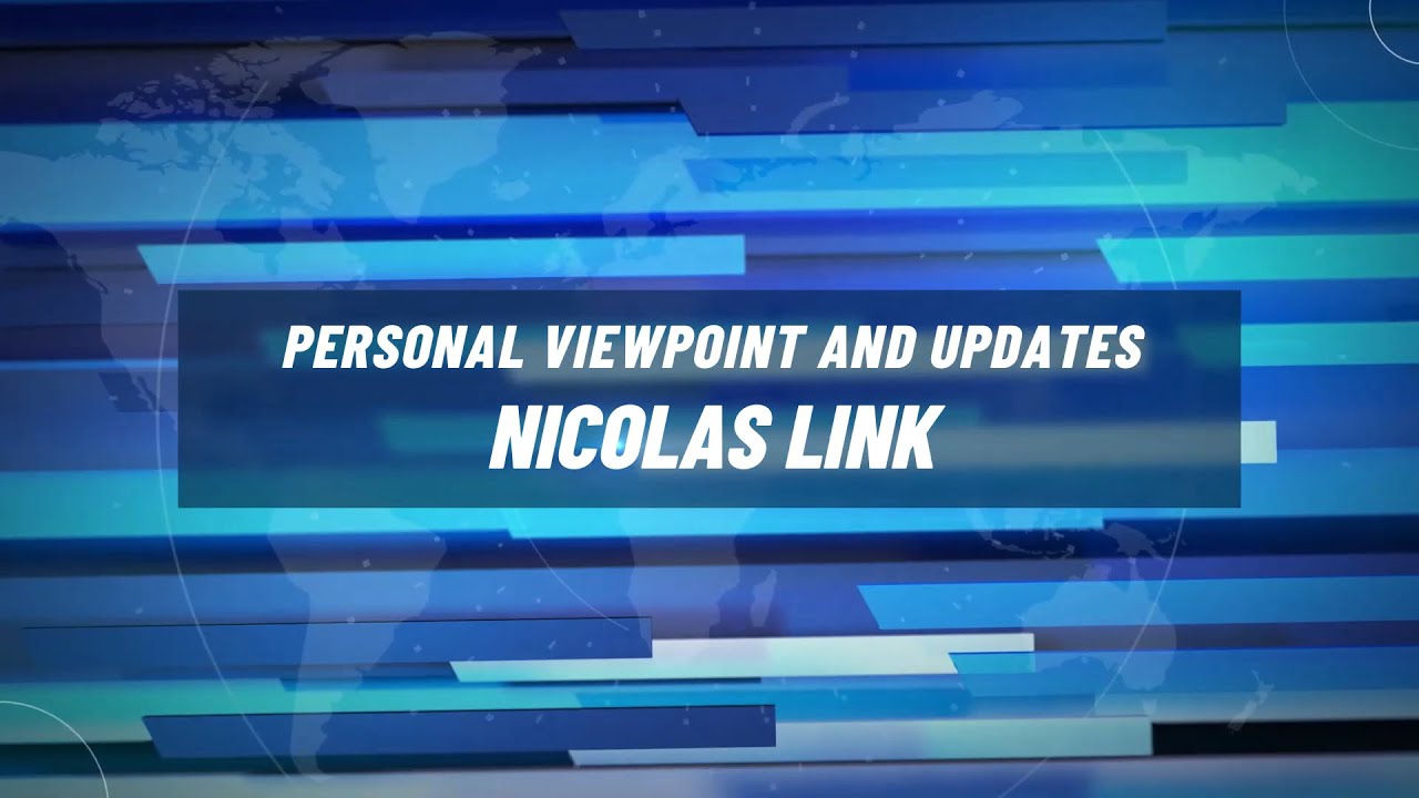 Personal Viewpoint and Updates | Nicolas Link - YouTube