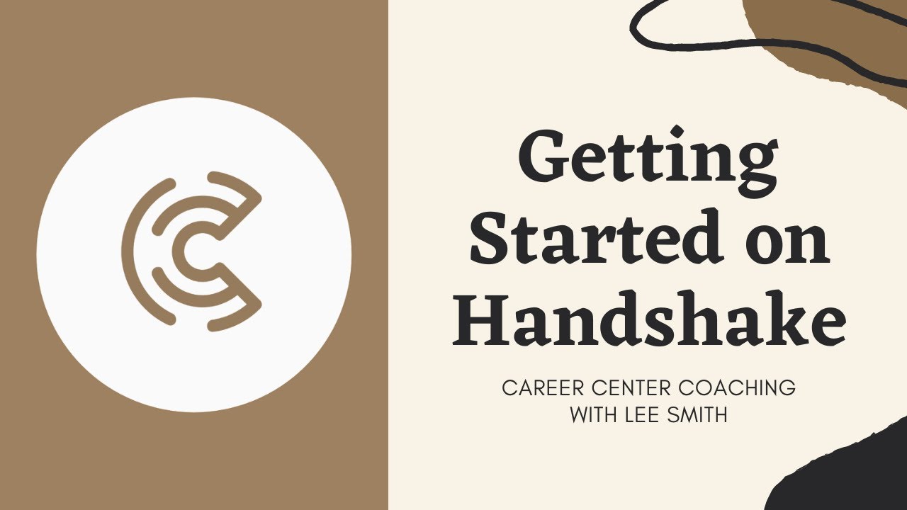 Handshake | Career Center Coaching | - YouTube