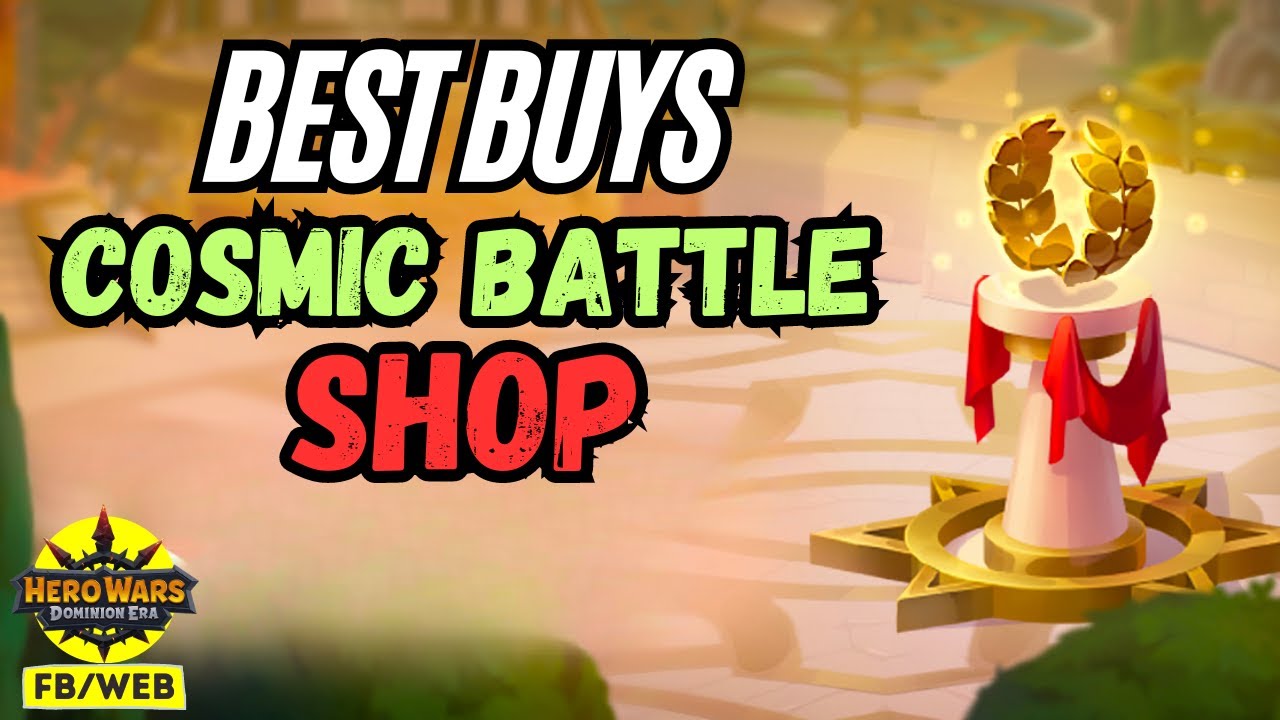 Hero Wars Cosmic Battle Shop | Hero Wars Dominion Era - YouTube