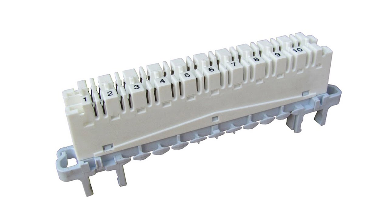 10 pairs LSA profile highband disconnection module - YouTube