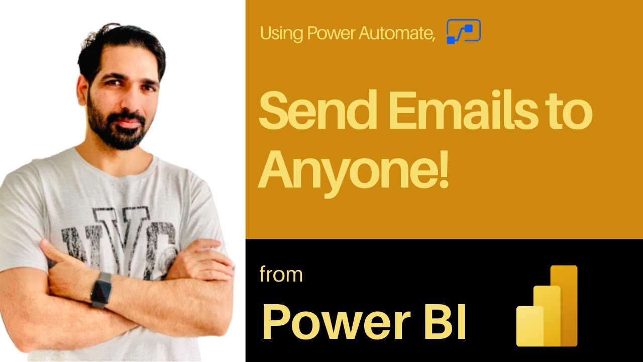 How to send an Alert E-mail to anyone from Power BI? | Power Automate ...