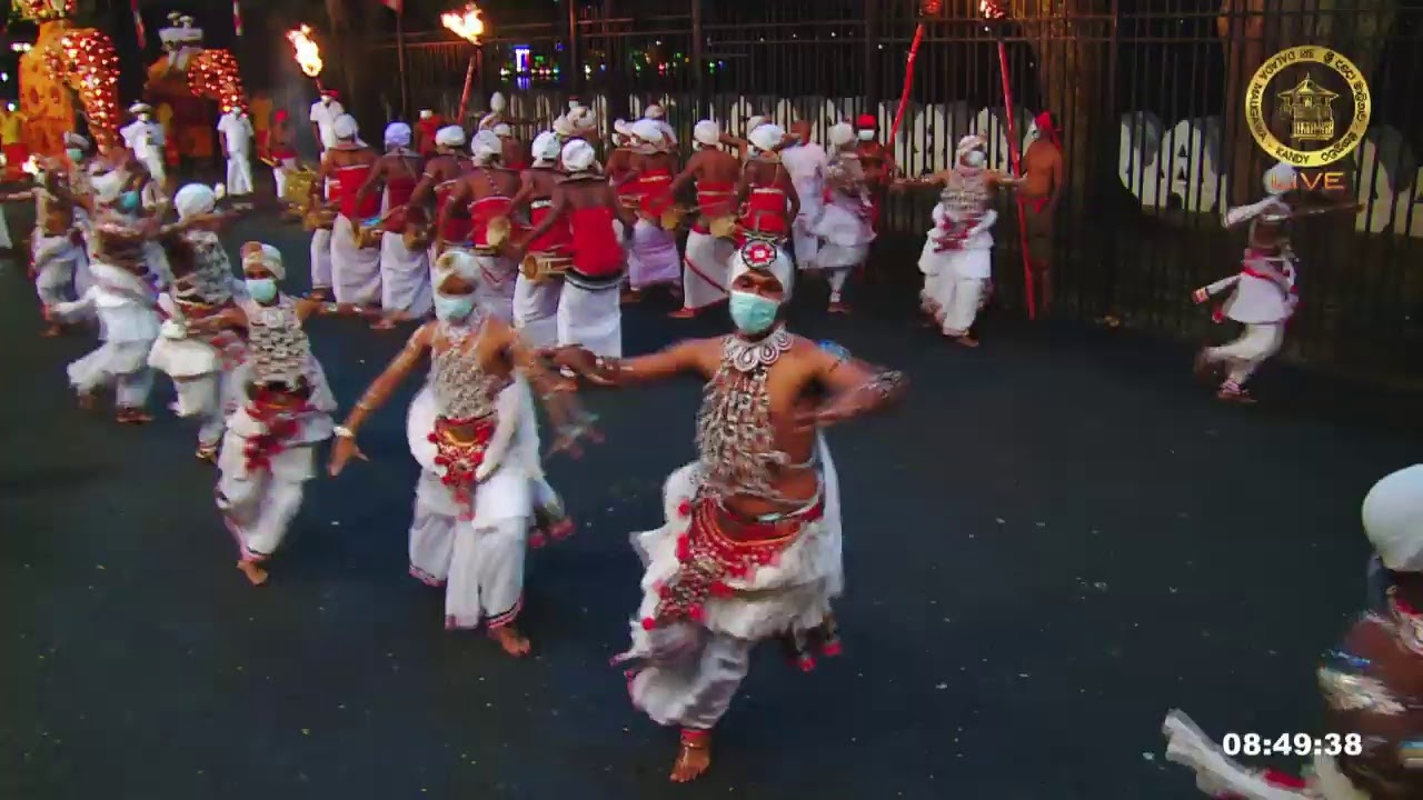 The Kandy Esala Perahera 2021 - YouTube