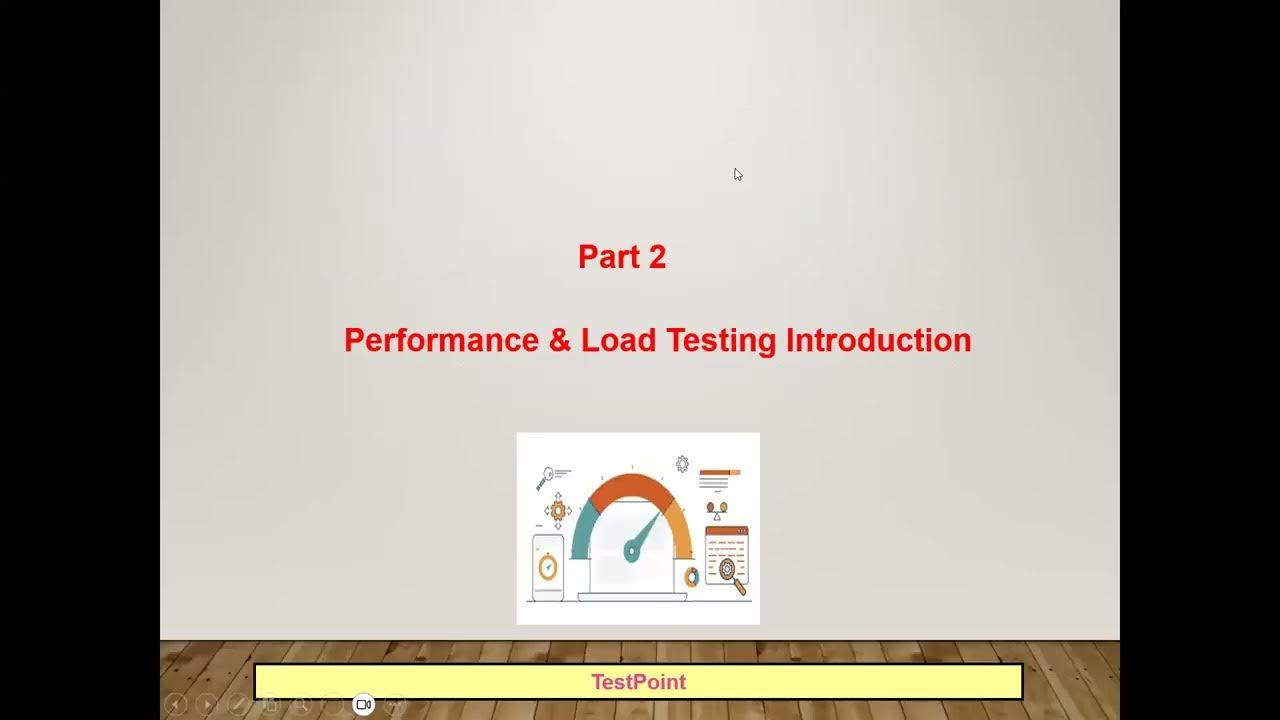 Performance Testing Tutorial 1 | Performance Testing Introduction شرح ...