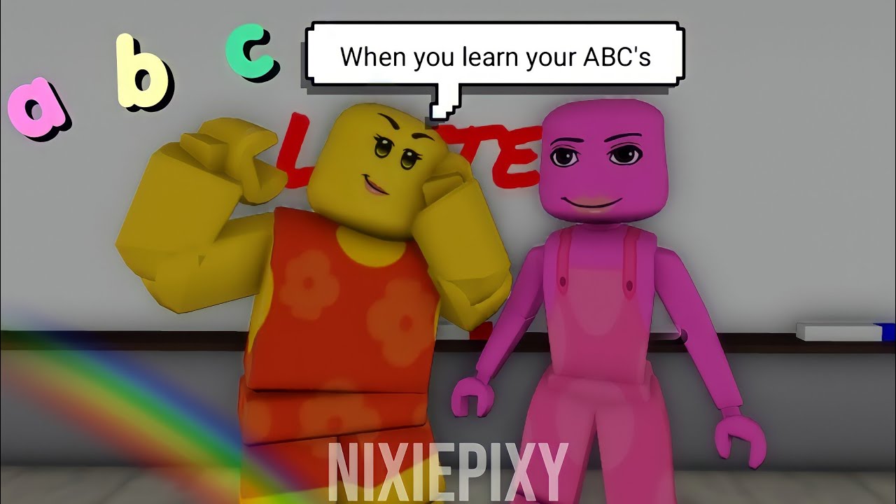 When you learn your ABC's | Backyardigans | Ft. Karen | Roblox ...