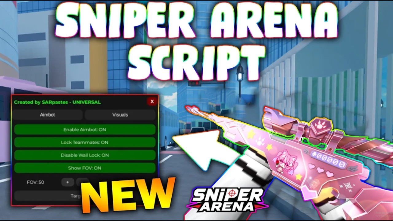 *NEW* Sniper Arena Script (PASTEBIN 2026) (ESP , SILENT AIM ) - YouTube