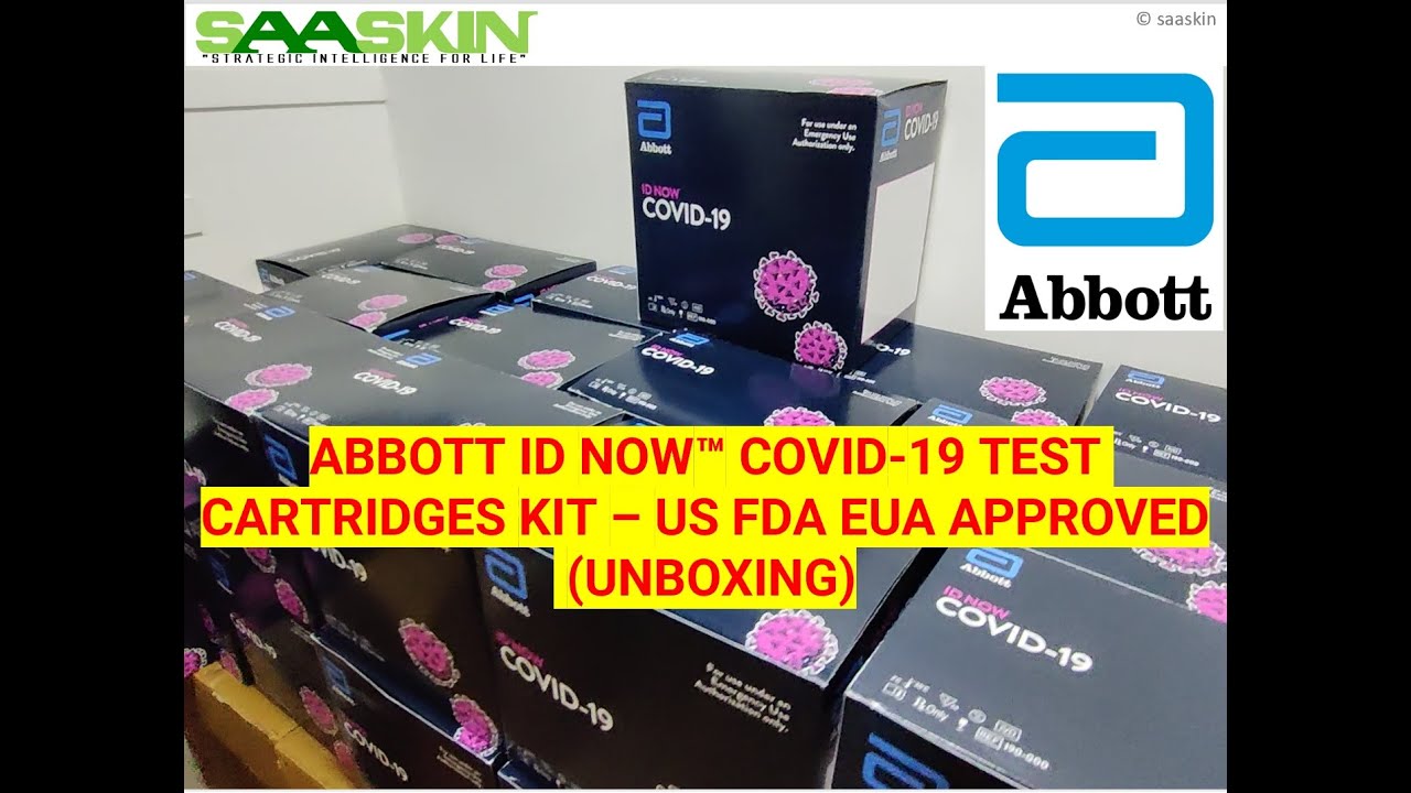 ABBOTT ID NOW COVID-19 TEST CARTRIDGES KIT | US FDA EUA APPROVED ...