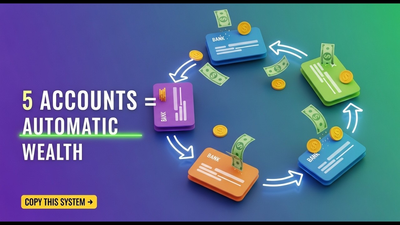 5 Bank Account System That Automates Wealth Building - YouTube