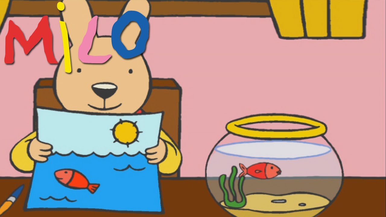 Milo and the goldfish | Cartoon for kids - YouTube