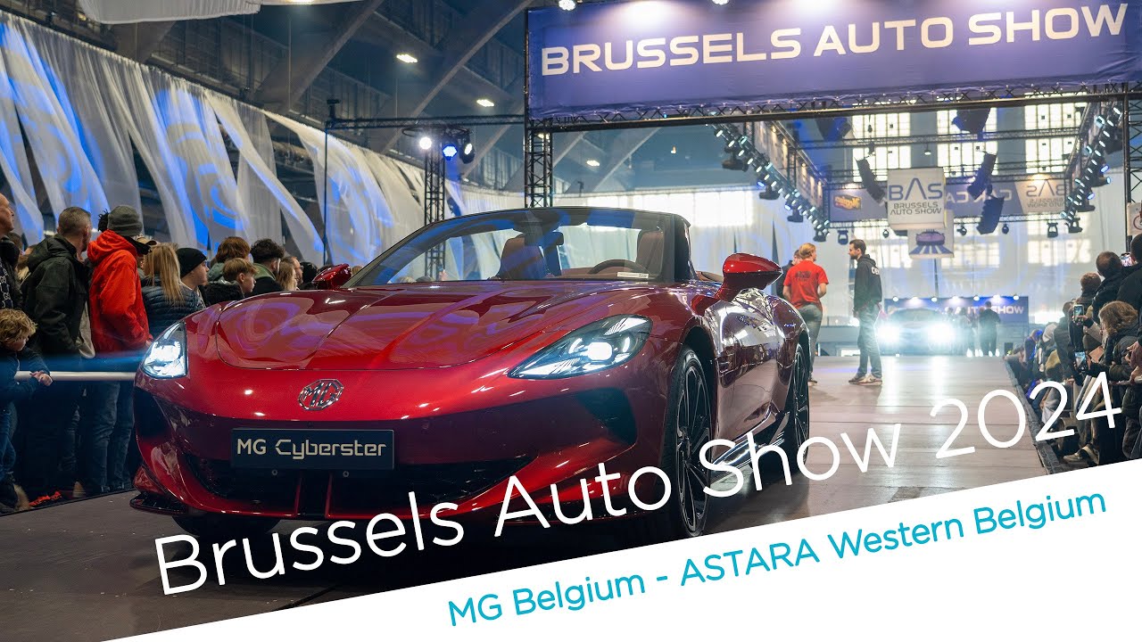 MG Belgium at the Brussels Auto Show 2024 - ASTARA Western Belgium ...