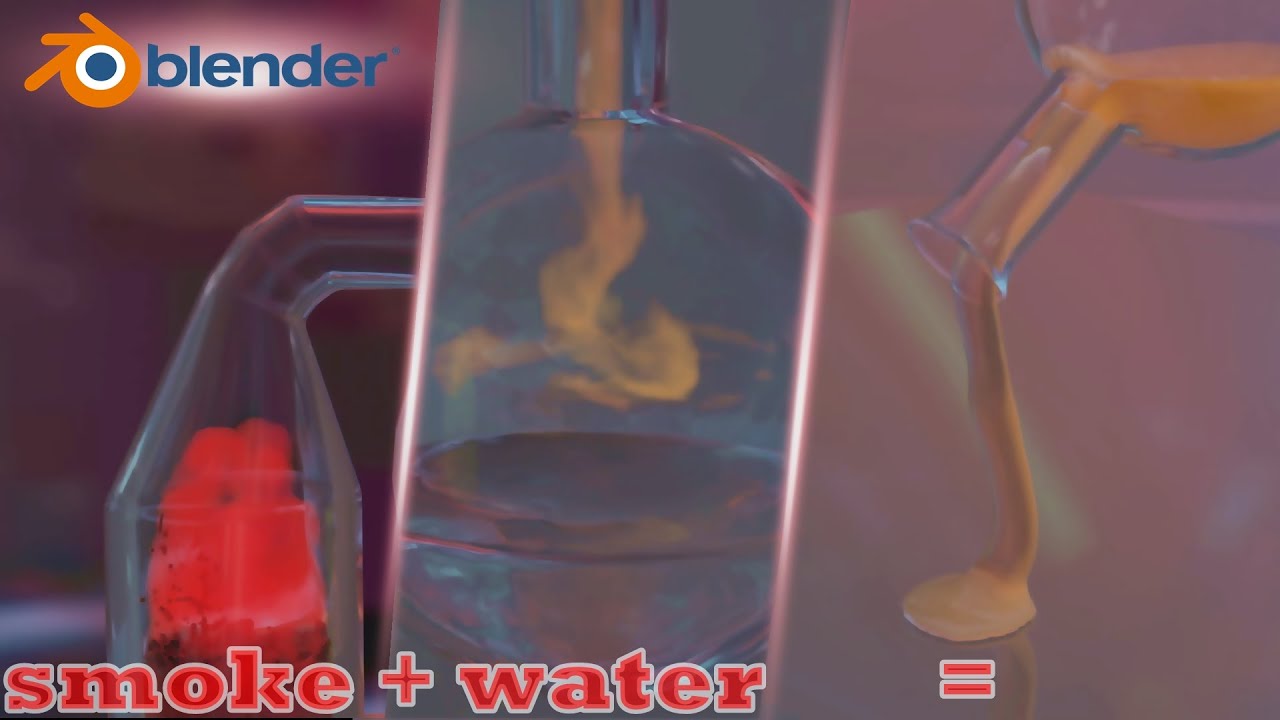 Blender Fluid Simulation | Smoke Fluid Simulation 1080p - YouTube