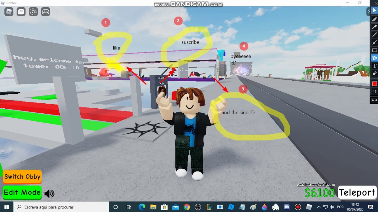 obby creator my map fan made - YouTube