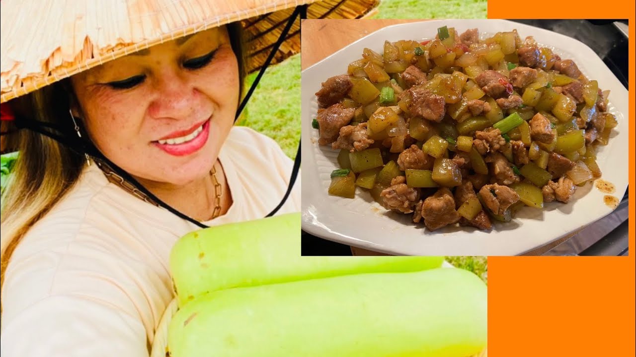 THE SECRET HOW TO COOK OF STIR FRY WHITE SQUASH or UPO it’s delicious # ...