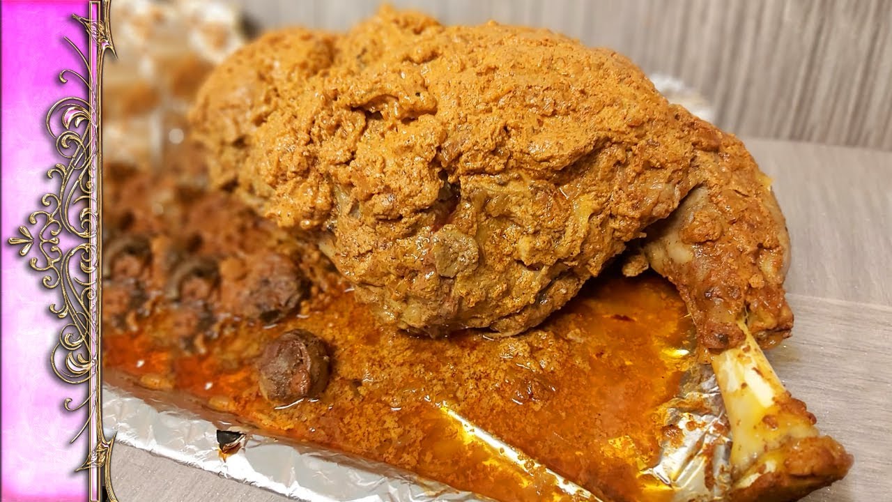Mutton Leg Roast | Bakra Eid Special Full Mutton Leg Roast Recipe | مٹن ...