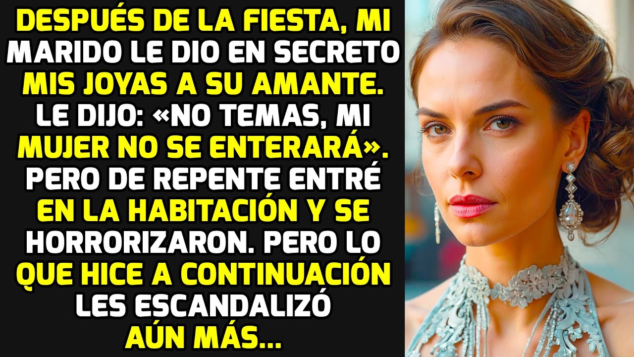 Después De La Fiesta Mi Marido Dio En Secreto Mi Joyería Heredada A Su Amante Y Luego HISTORIAS ...