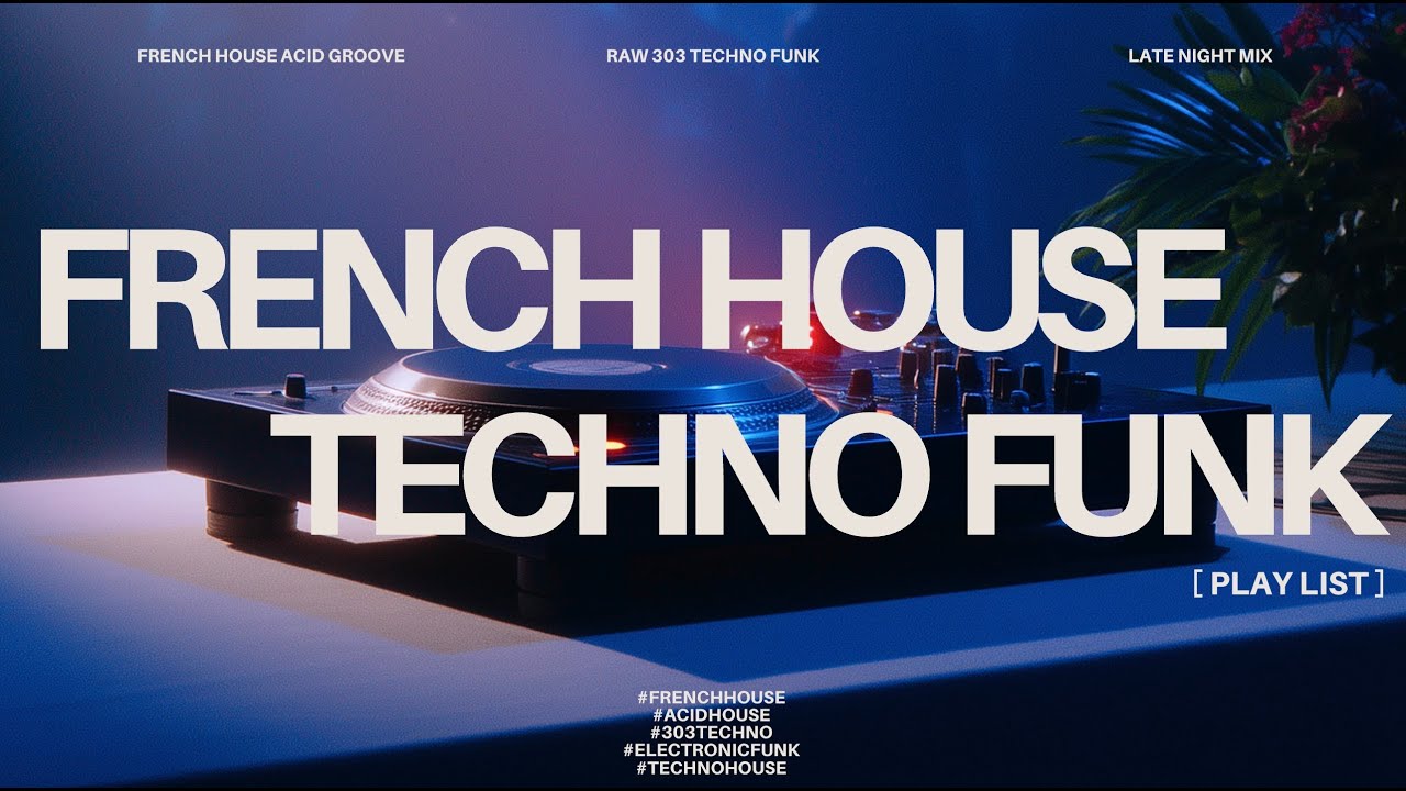 [play list] French House Acid Groove ⚡ Raw 303 Techno Funk | No Vocal ...