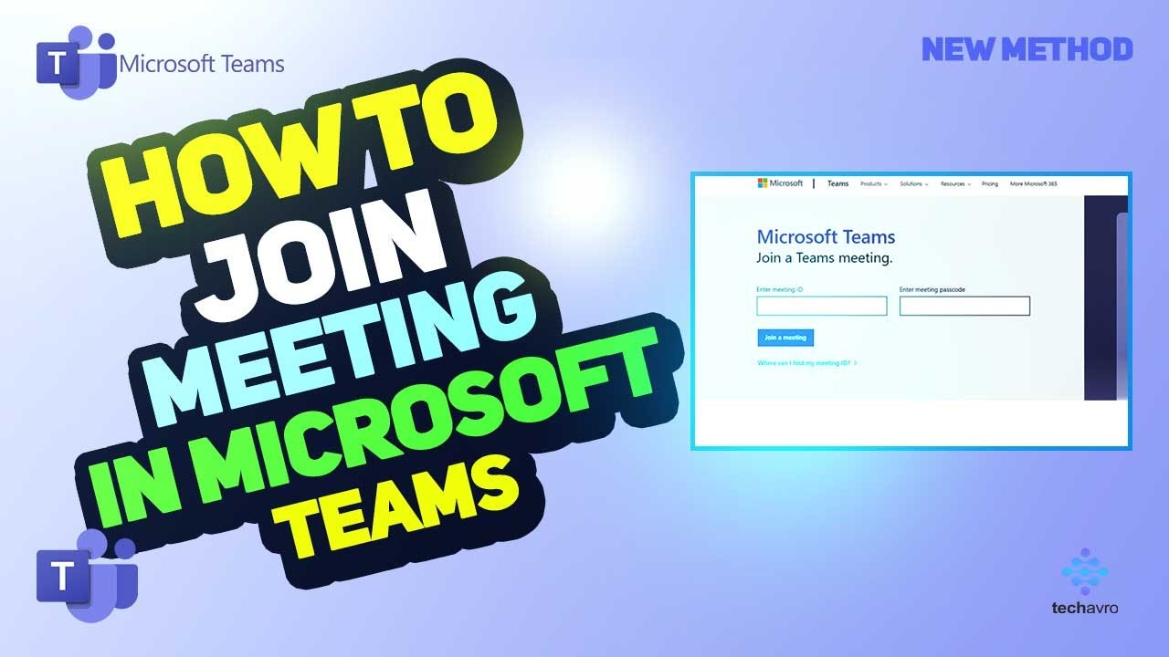 How to Join a Meeting in Microsoft Teams 2025 - YouTube