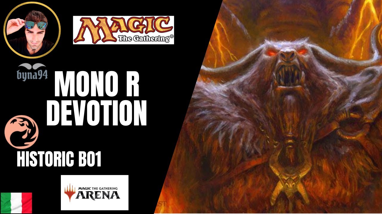 MONO RED DEVOTION Historic BO1 #mtgarena #mtgita #mtg - YouTube