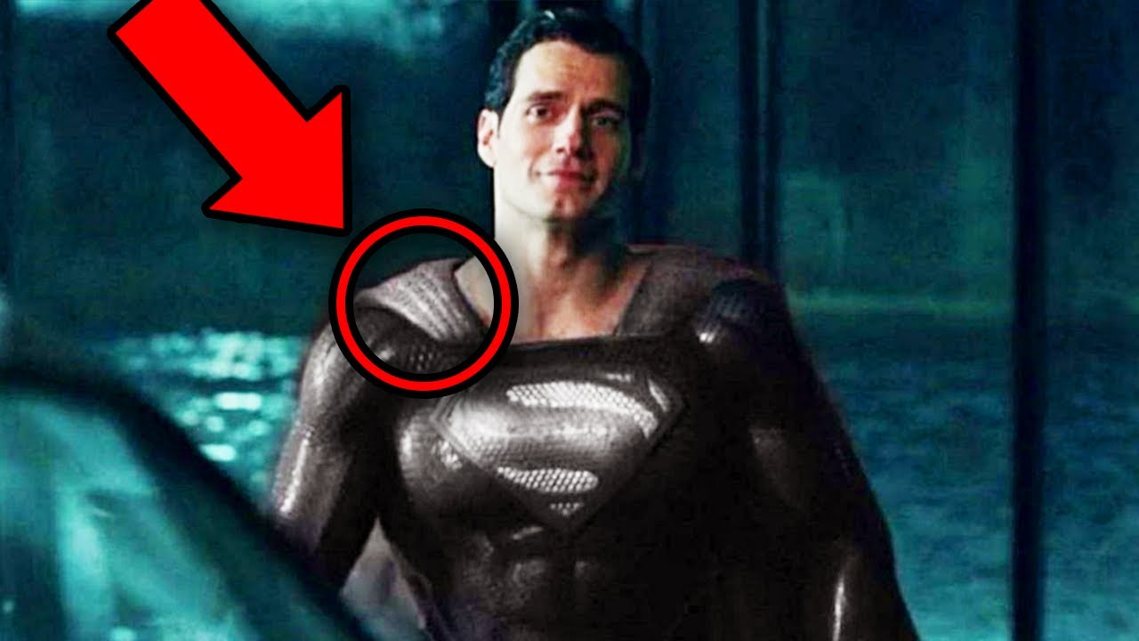 Justice League Snyder Cut Trailer Breakdown! Superman Black Suit ...
