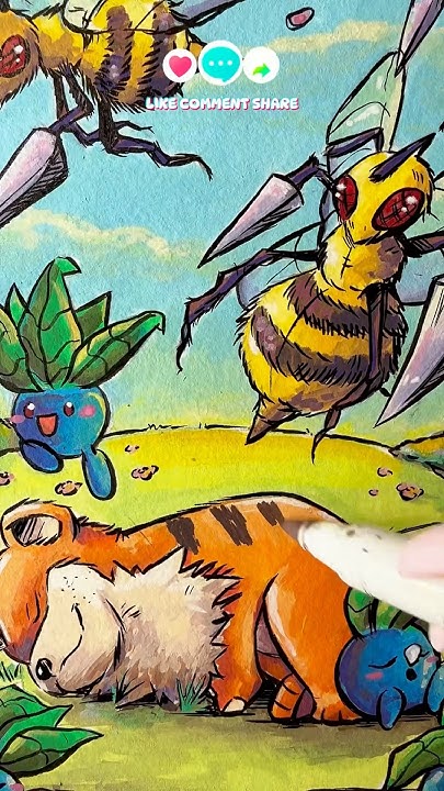 DIBUJANDO 🔥3 POKÉMON🔥 ALEATORIOS (en 1 MINUTO)⏰ #pokemon #dibujo - YouTube