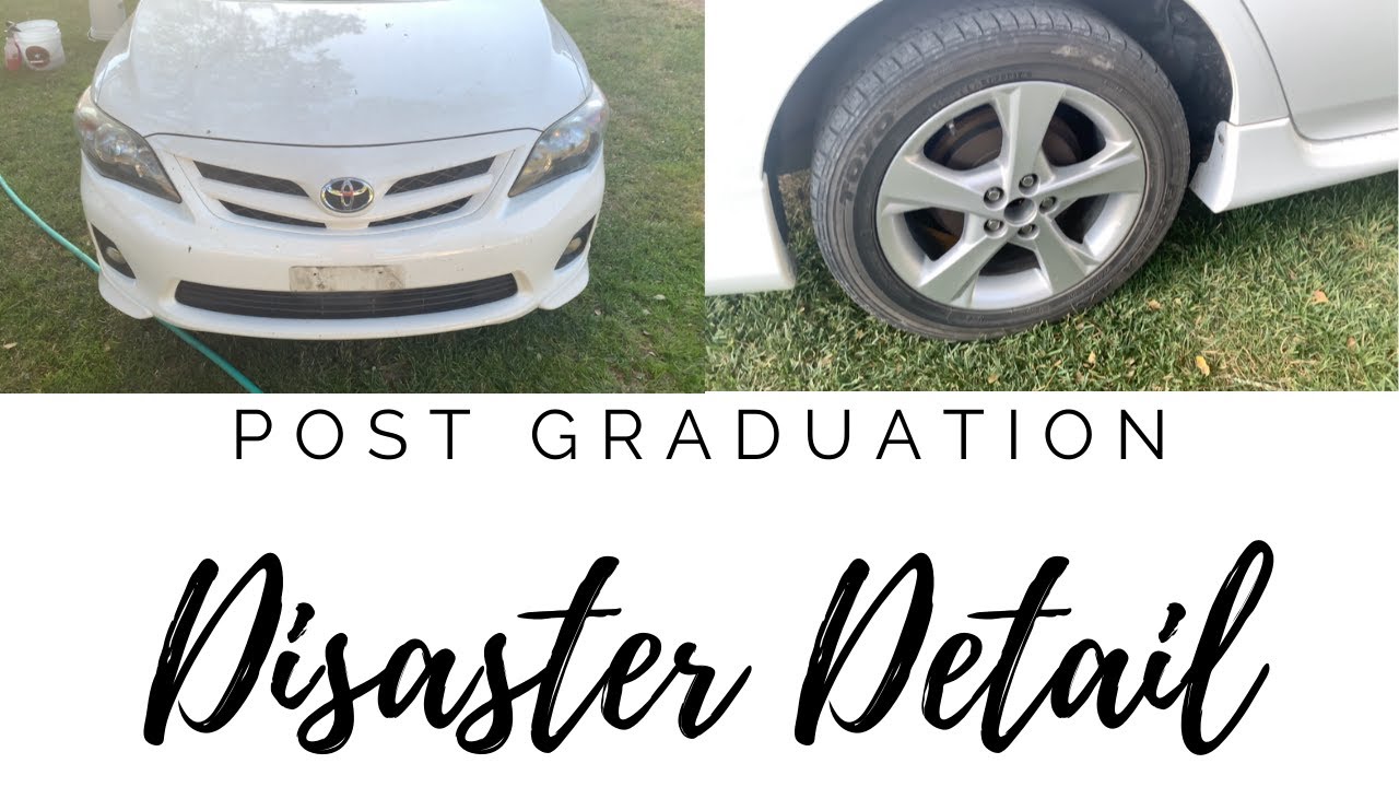 Disaster Toyota Detail | Post Graduation | Kings Auto Detailing - YouTube