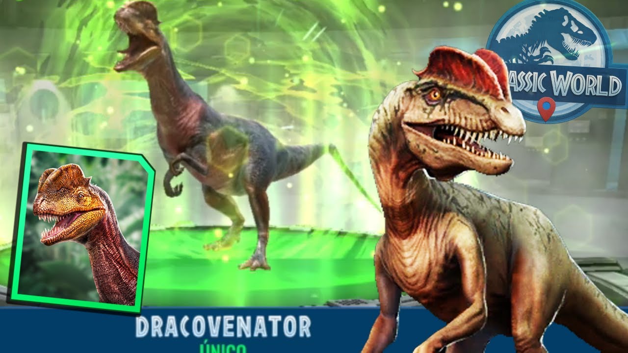 3 FORMAS de CONSEGUIR al DRACOVENATOR | Jurassic World Alive - YouTube
