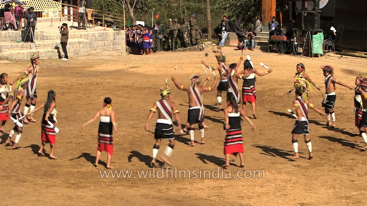 Perfect moves cultural dance performed by Zeliang tribe - YouTube