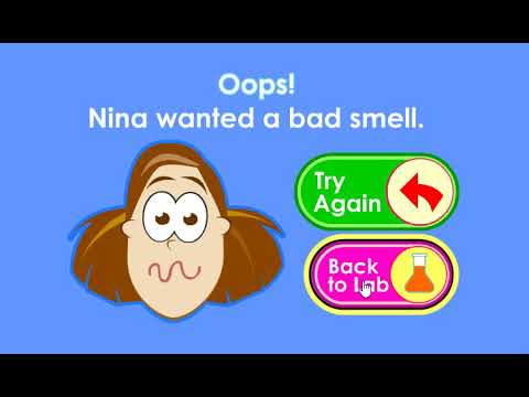 CBeebies Nina and the Neurons Five Senses Sight Hearing Touch Smell and ...